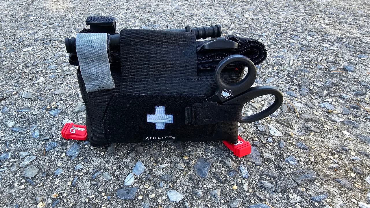 FULLY STOCKED MD2™ Compact Trauma Kit | IFAK | Swatara Warning Lights