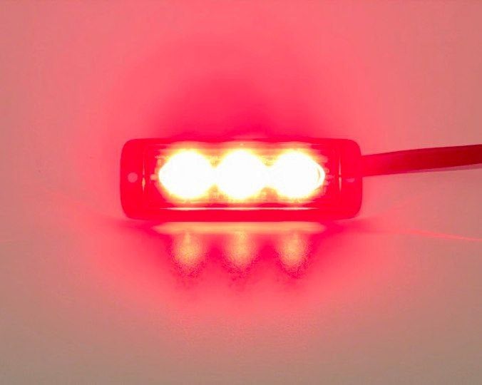 Federal Signal Red Micropulse Ultra USED #OR0007 | Swatara Warning Lights