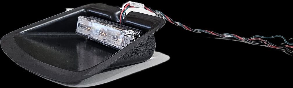 Zero Flashback Windshield Shroud for Feniex Surface Mounts | Swatara ...