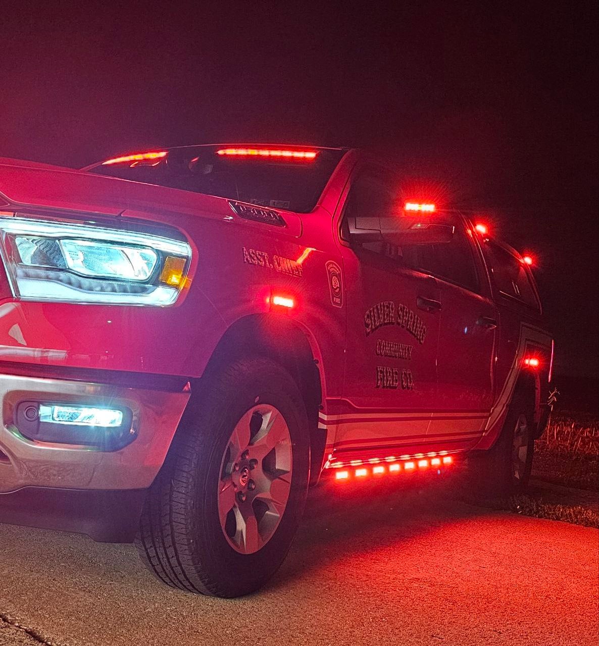 2023 Ram Mirror Mount For Feniex QSM and FSM | Swatara Warning Lights ...