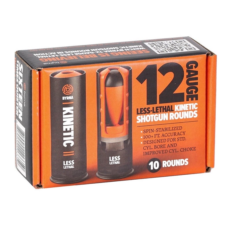 BYRNA KINETIC Less Lethal 12 Gauge Round - 10ct | Swatara Warning Lights