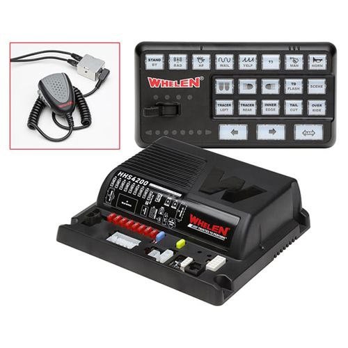 Whelen Siren Amplifier with 21 Push Buttons and Slide Switch Controller ...