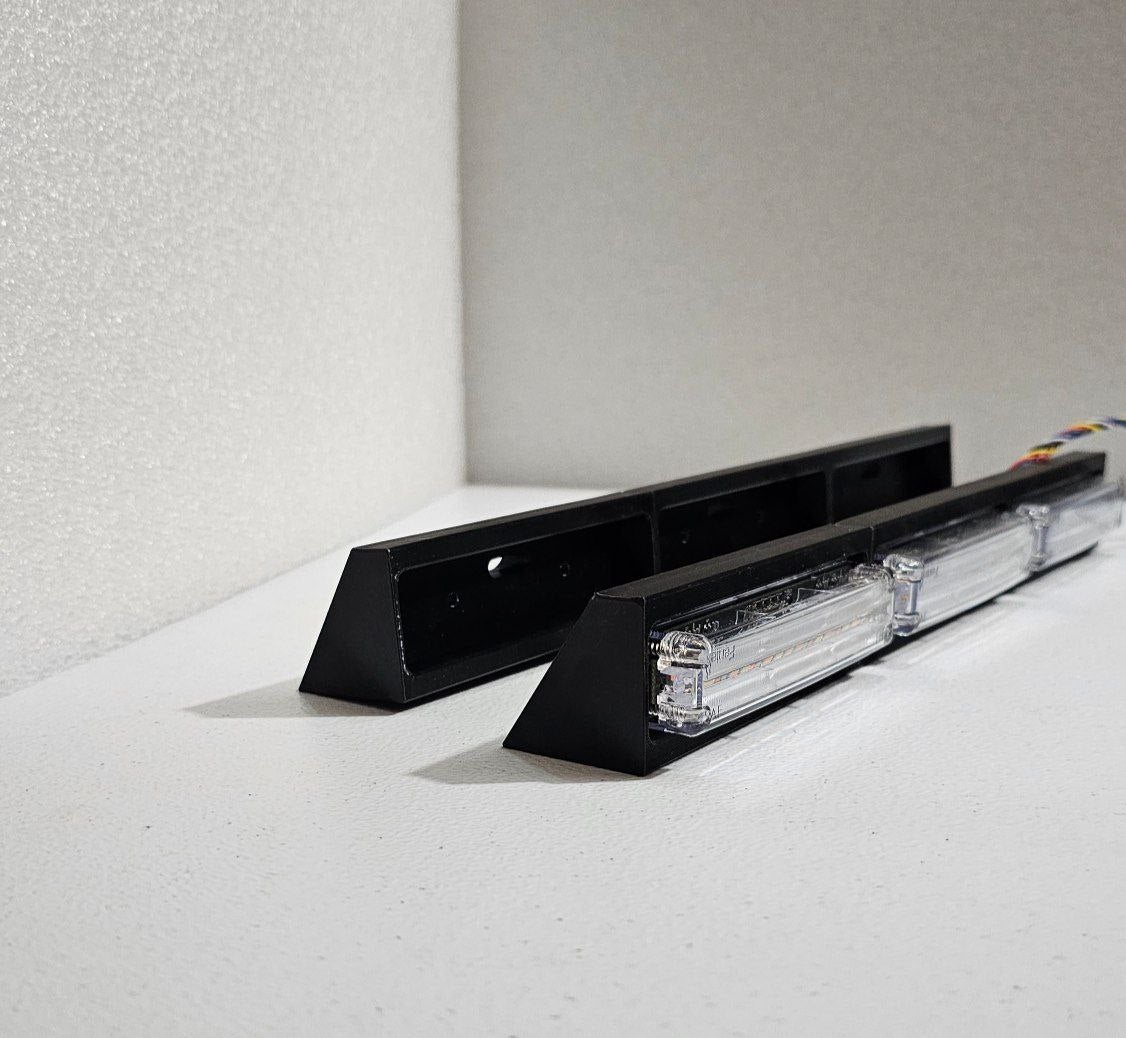 Spoiler Mount for Feniex Fusion / Quad Surface Mounts for Silverado and ...