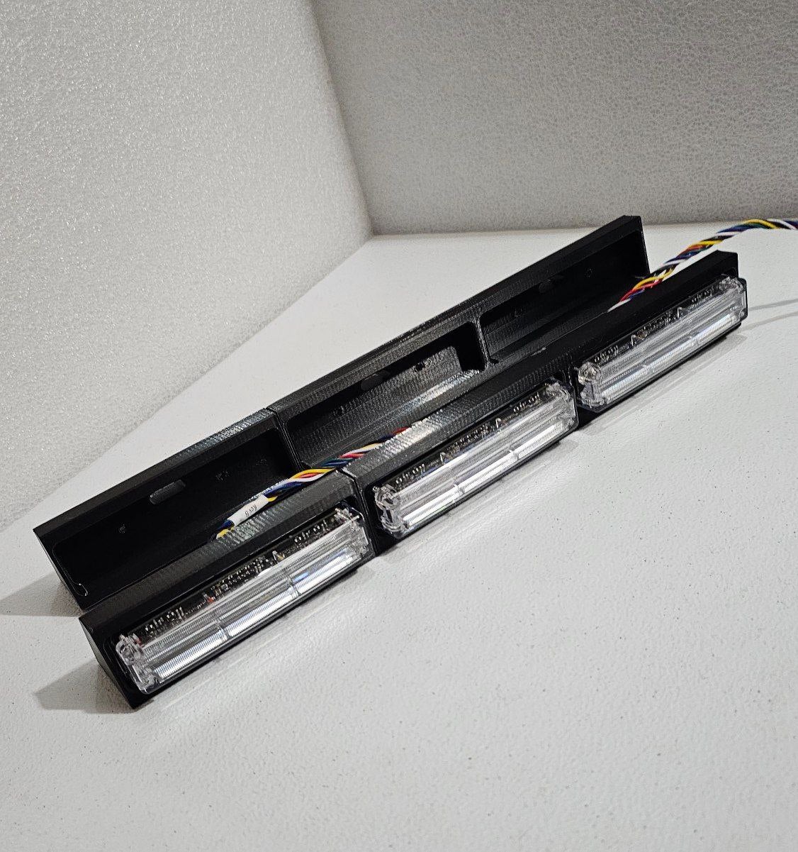 Spoiler Mount for Feniex Fusion / Quad Surface Mounts for Silverado and ...